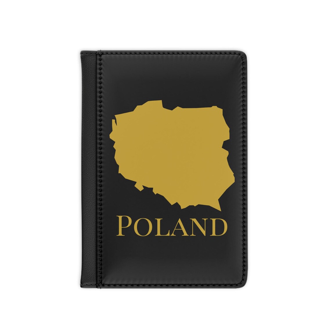 Polish Passport Cover, Poland Map Passport Holder, Poland Travel Wallet ...