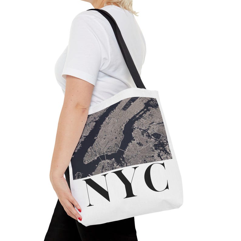 NYC City Skyline Tote Bag, New York City Tote Bag, NYC Travel Bag, New ...