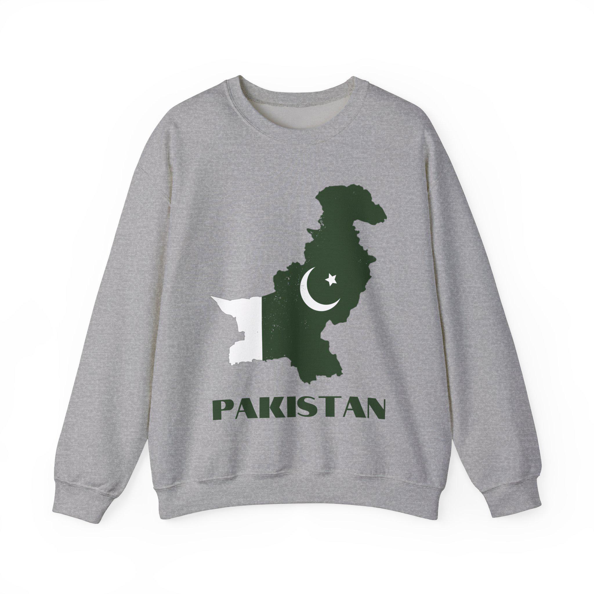 Pakistan Flag Sweatshirt, Map of Pakistan Sweatshirt, Cute Pakistan ...