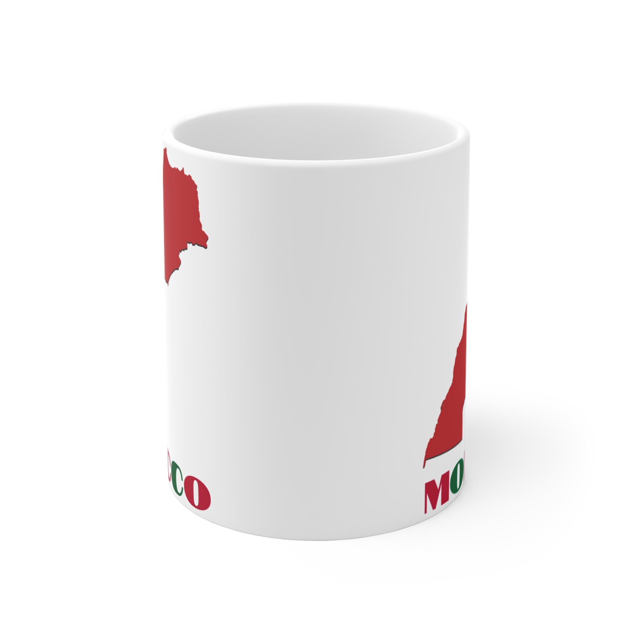 Morocco Flag Mug, Map of Morocco Mug, Moroccan Flag Mug, Morocco Coffee ...