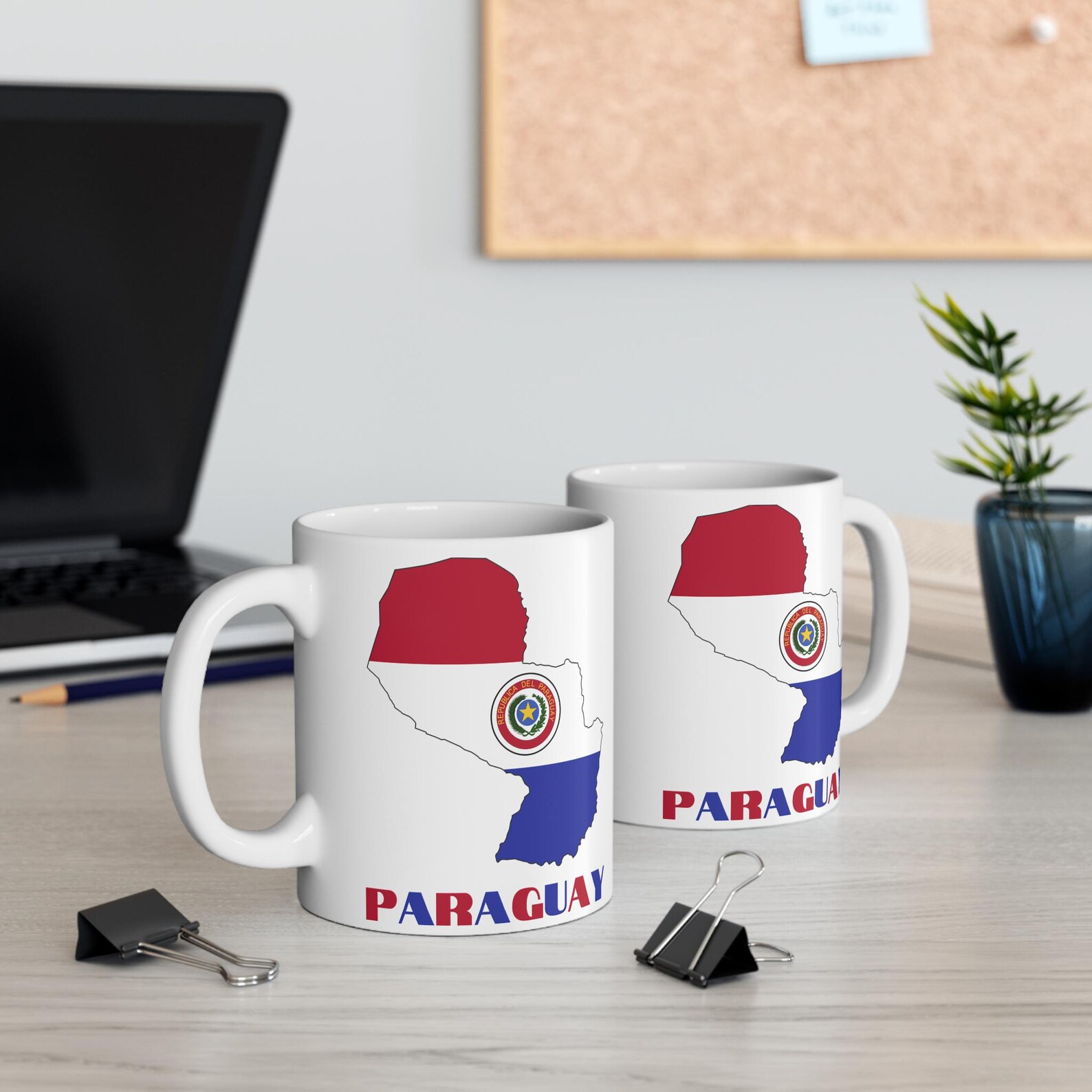 Paraguay Coffee Mug, Paraguay Flag Map Mug, Paraguayan Gift - Etsy