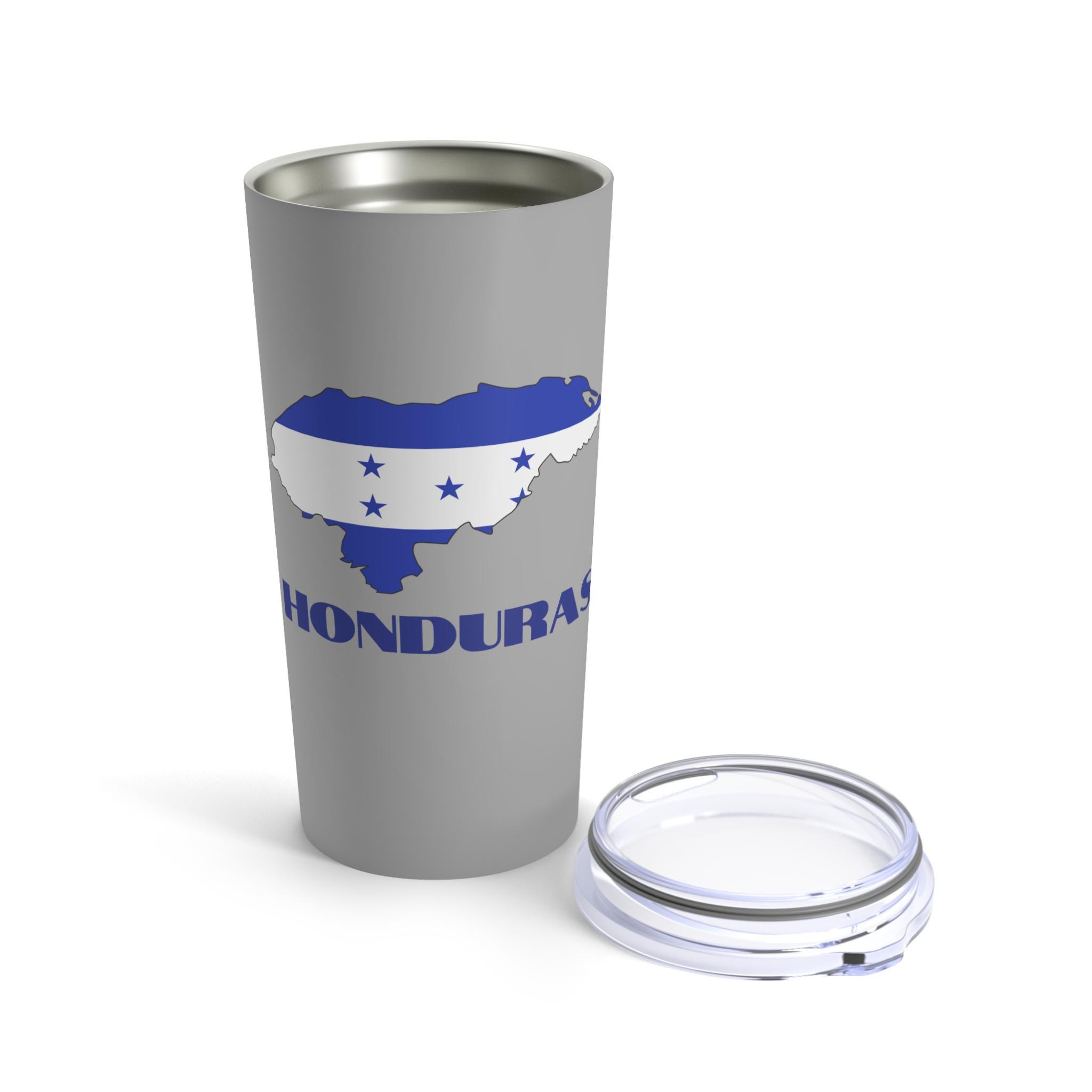 Map of Honduras Tumbler 20 Oz, Honduran Flag Tumbler, Honduras Travel ...