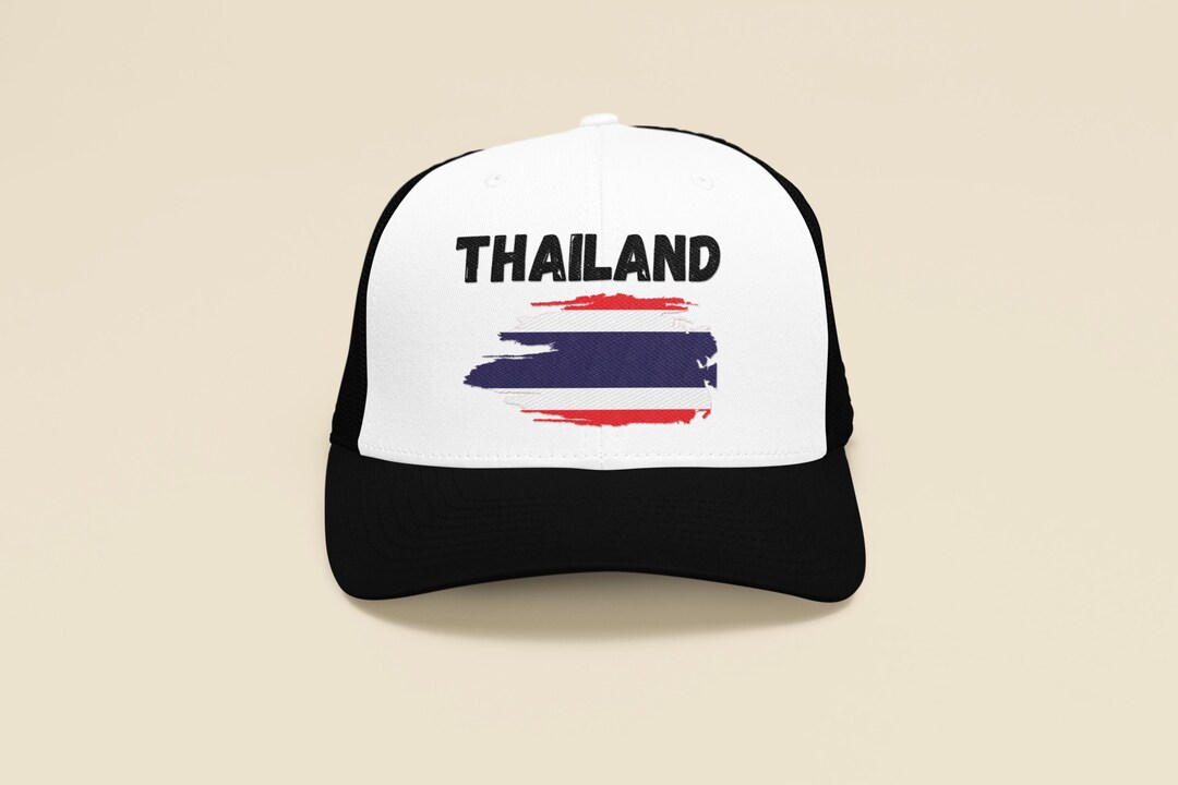Thailand Trucker Hat, Thailand Flag Hat, Thai Gift - Etsy