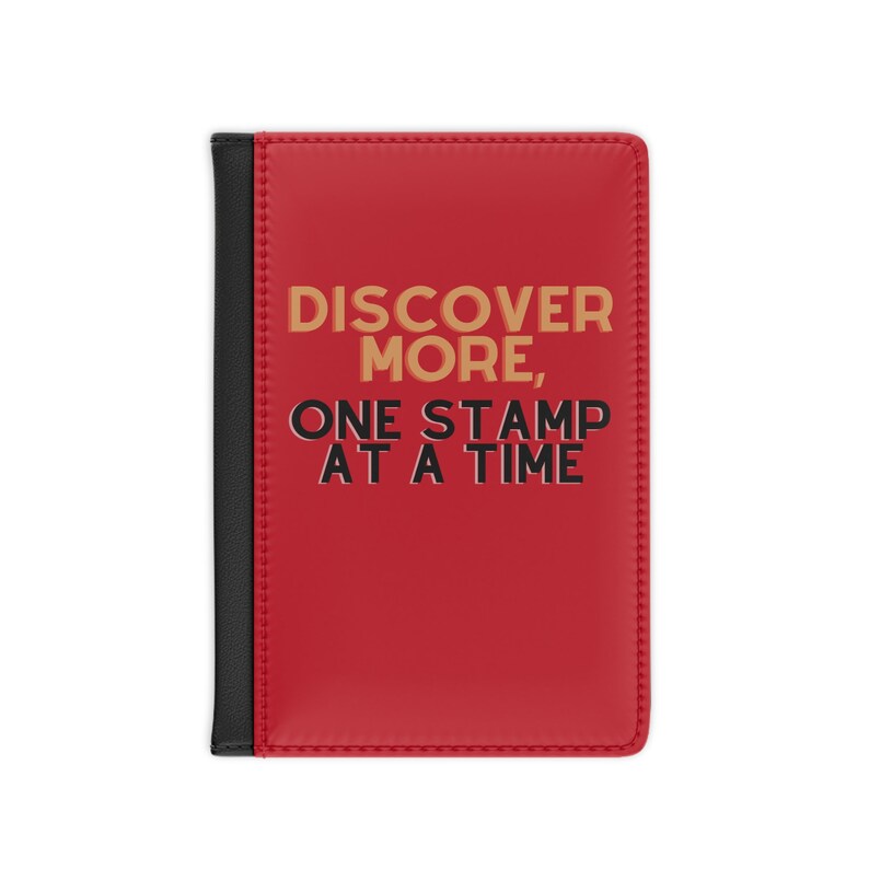 Travel Adventure Red Custom Passport Holder, Passport Cover, Passport ...