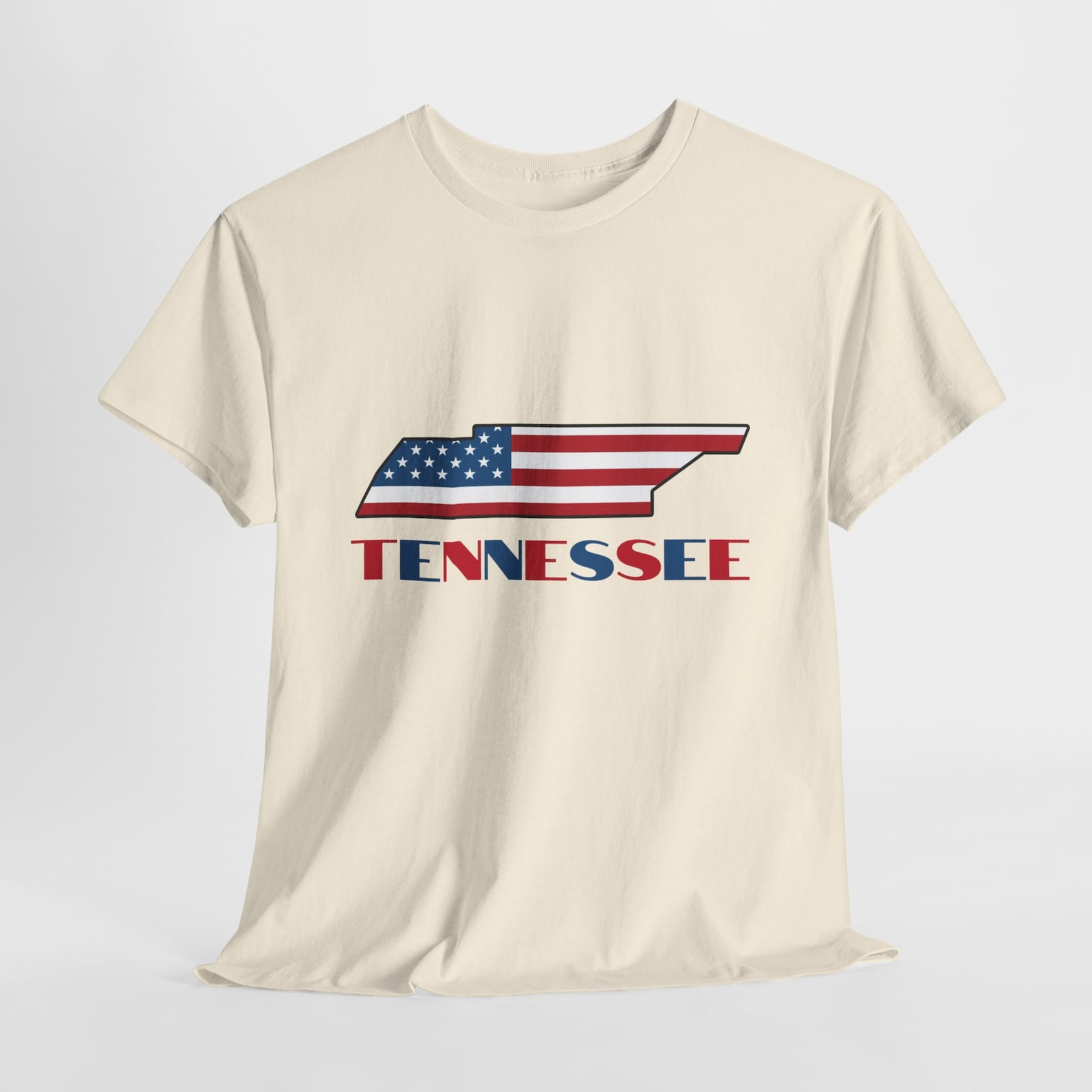 Tennessee T Shirt, American Flag TN Map Tee, Patriotic Tennessee Gift ...