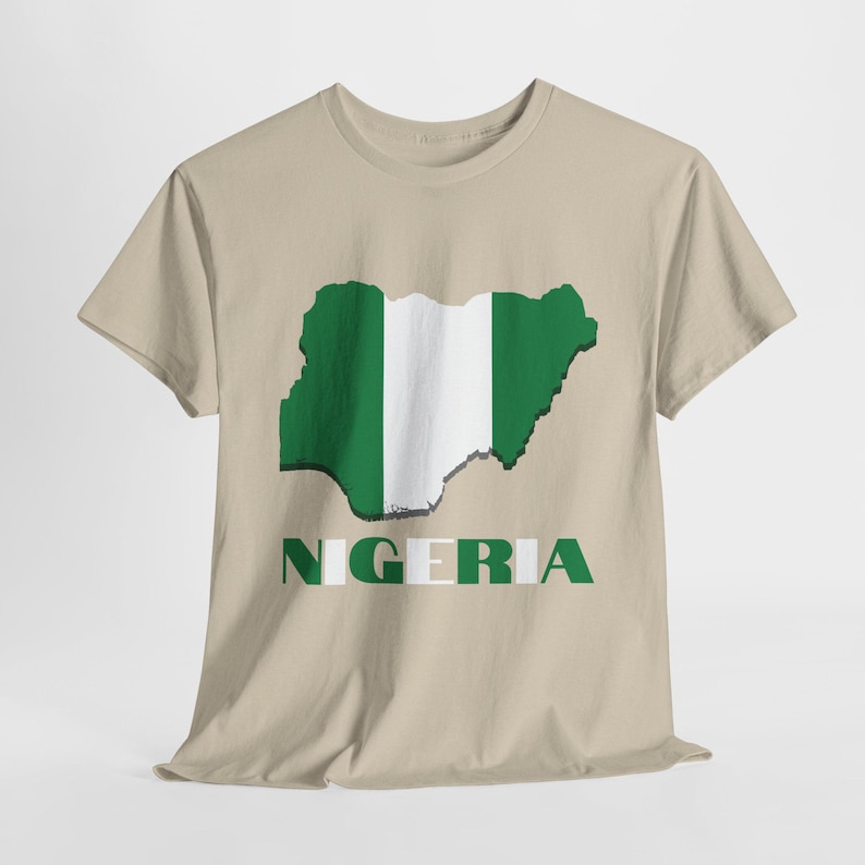 Map of Nigeria Shirt, Nigerian Flag Shirt, Nigeria Tshirt, Nigerian ...