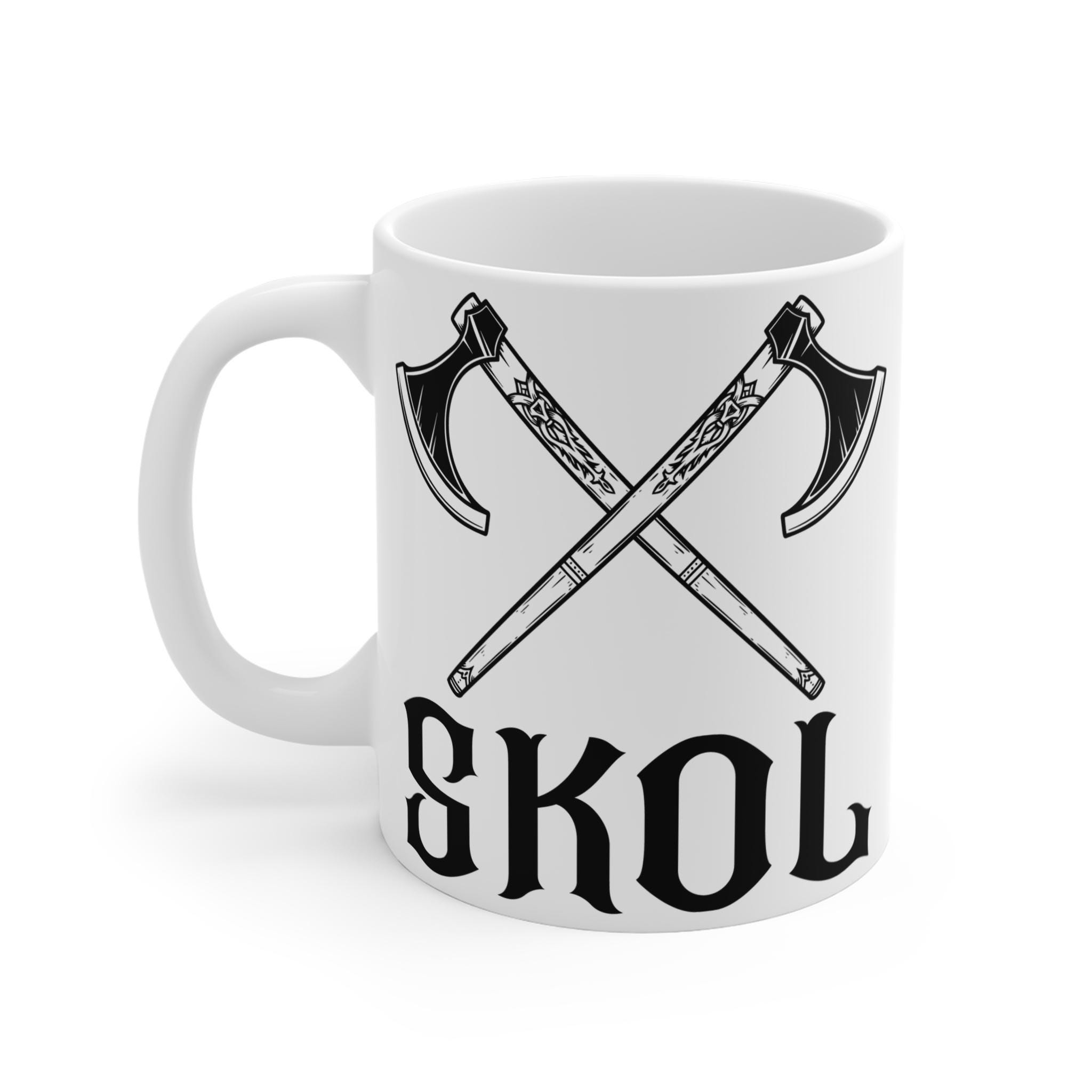 Viking Axes Skol Mug, Skol Viking Mug, Viking Coffee Mug, Viking Mom ...