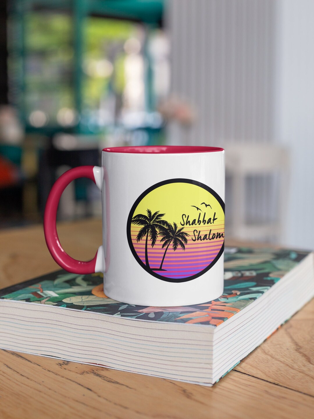 11oz 80s Shabbat Shalom, Christian Coffee Mug Gift For, Christian Tea ...