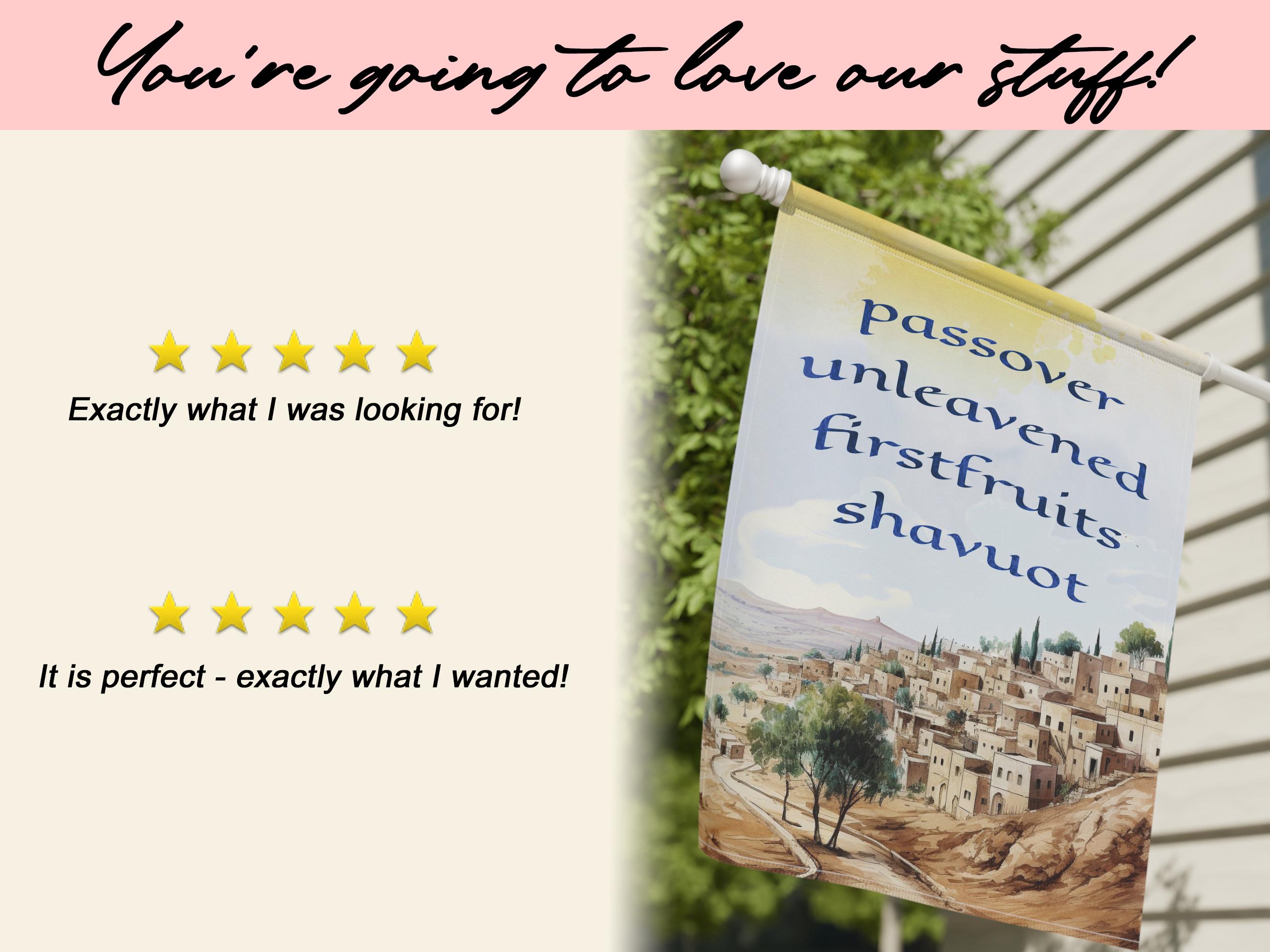 Spring Feast Flag, Passover Banner, Passover Decoration, Passover Sign ...