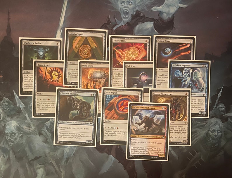 Custom Precon Zinnia, Valley’s Voice EDH Deck (jeskai Artifacts). - Etsy