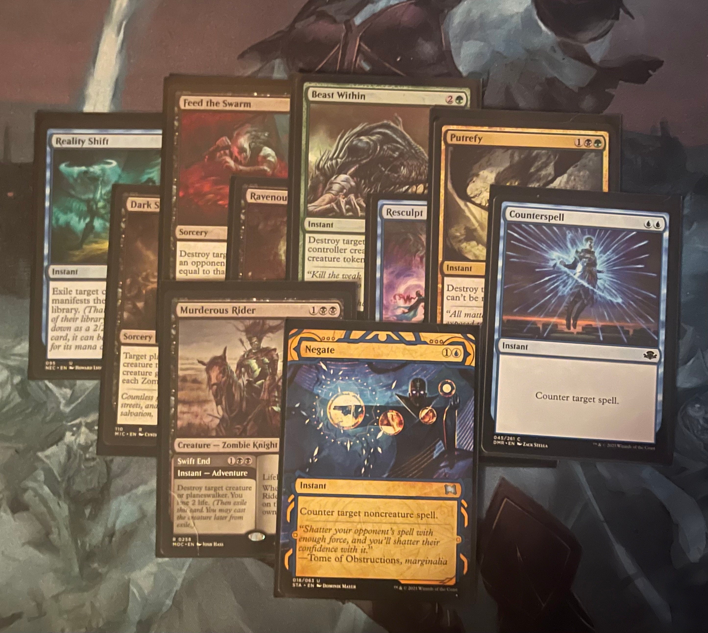 Magic the Gathering Sleeved and Boxed Custom Commander. Henry Wu, Ingen ...