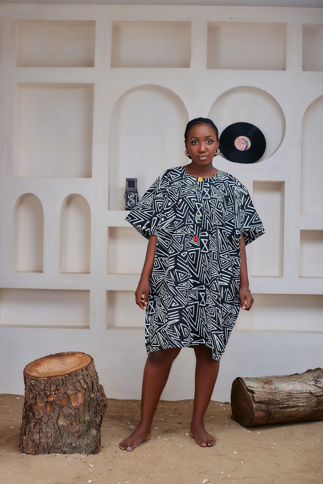 TAMI Ankara Dress| Ready-to-wear Nigerian Dress| Ankara Dress| African Print Dress| African ...