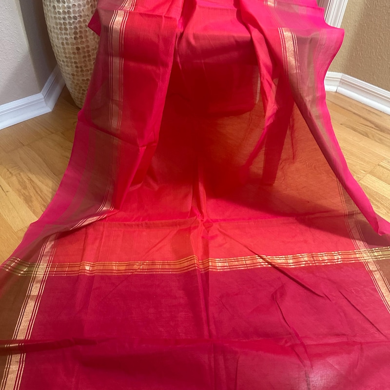 Red Kanchi Silk Blouse - Etsy