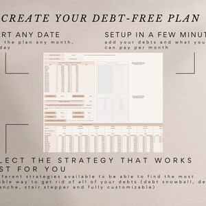 Debt-free Planner, Google Sheets Budget Planner, Budget Template, Debt ...