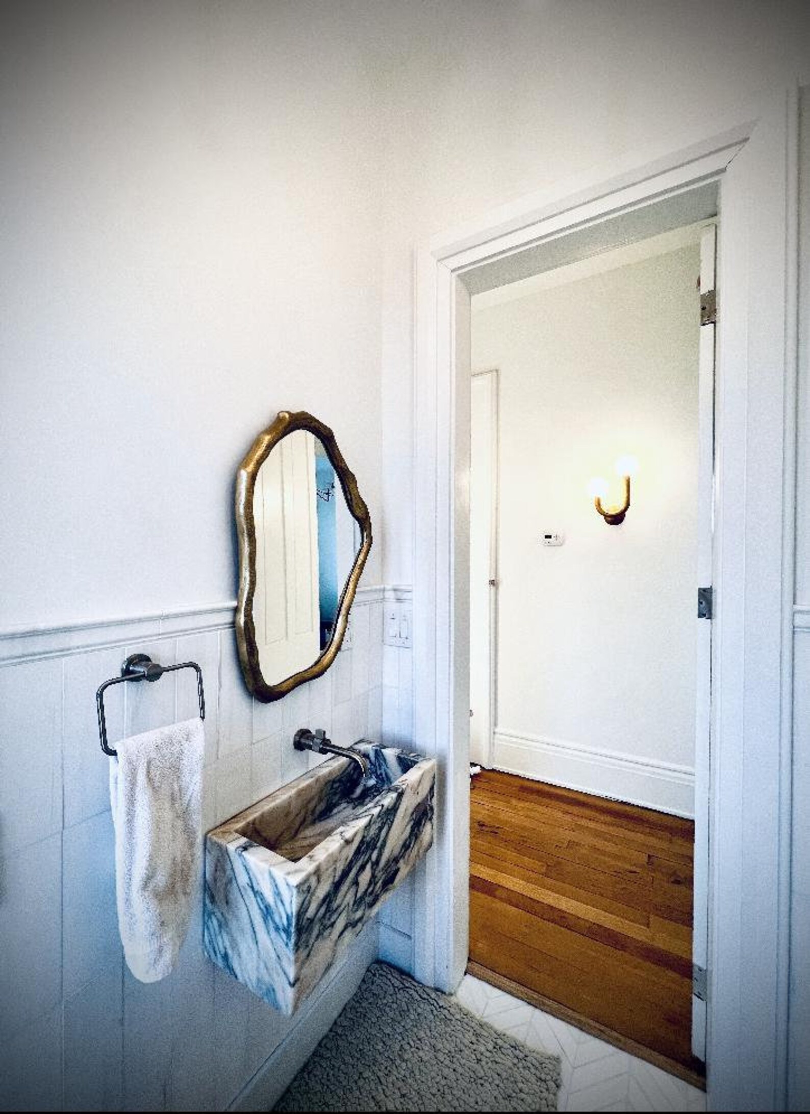 Calacatta Violet Marble Sink Basin, Handmade Marble Vanity, Custom ...