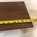 Mini Desk/ Tiny Table / Laptop Stand Light Walnut and Maple Wood, Small ...