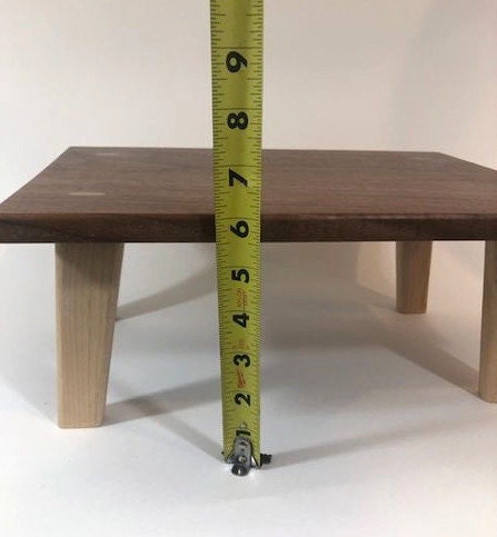 Mini Desk/ Tiny Table / Laptop Stand Light Walnut and Maple - Etsy