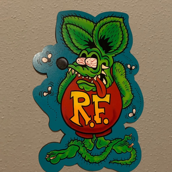 Rat Fink Painting - Etsy