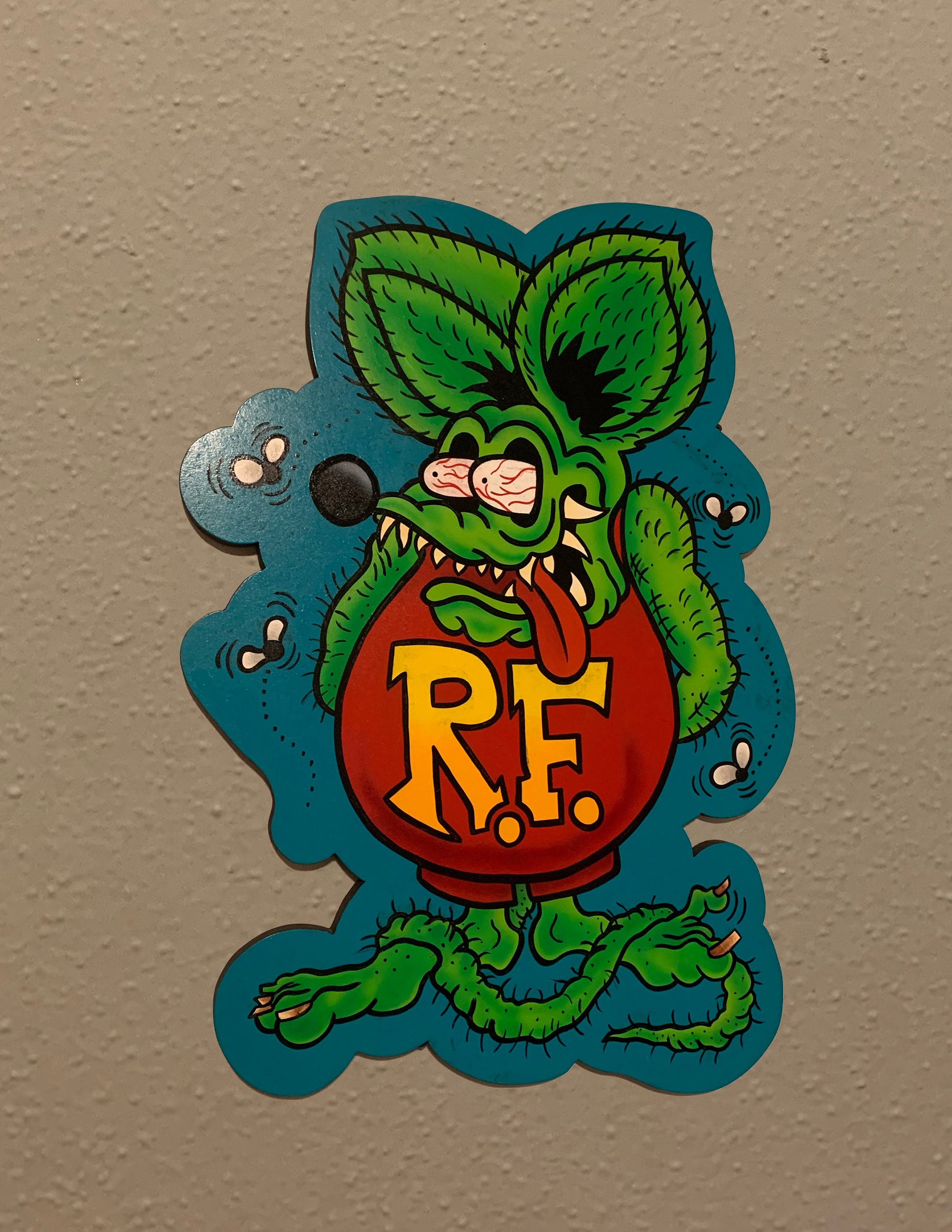 Rat Fink Painting - Etsy