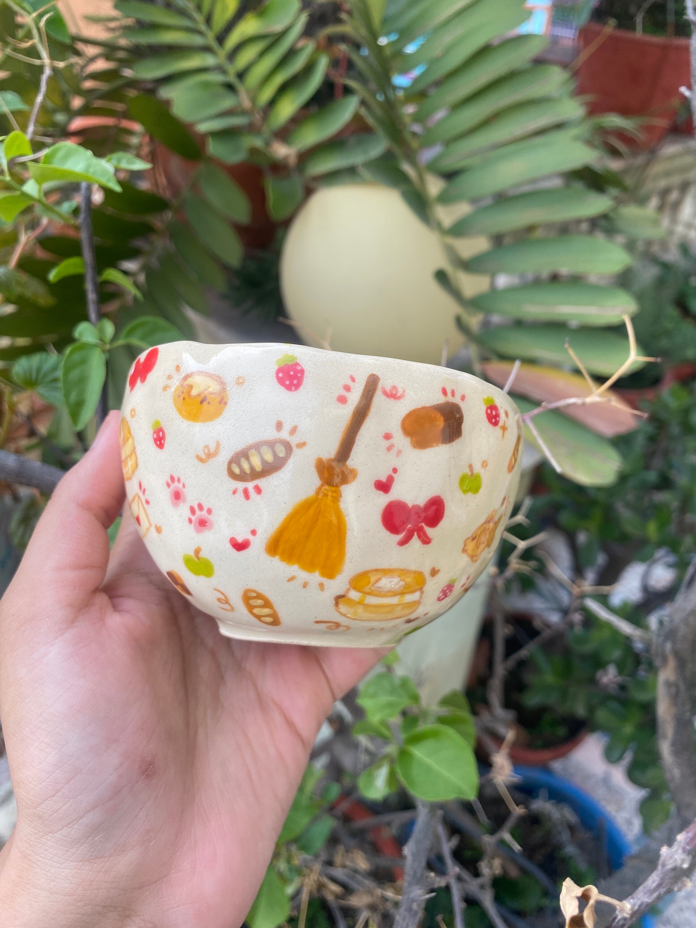 Anime Ceramic Cup Studio Ghibli Themed Cup Peek a Boo Cup Handmade ...