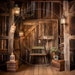 Warm Rustic Barn Room - 12 Digital Backdrops, Maternity Boudoir Digital ...
