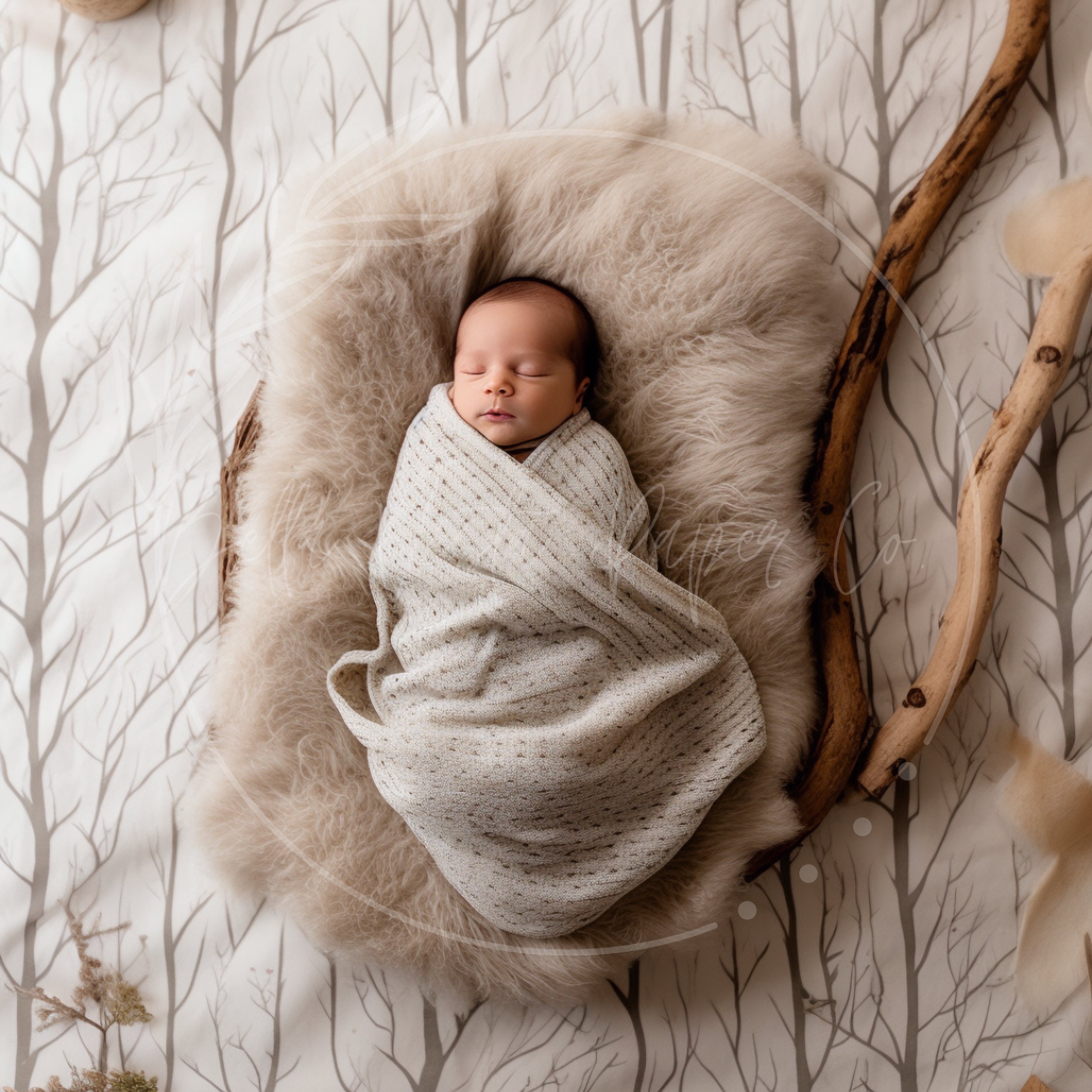 Newborn Face Insert, Digital Backdrop, Face Hole, Digital Background ...