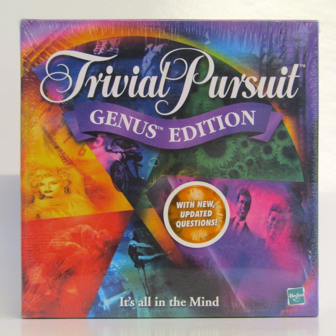 Trivial Pursuit Genus Edition, 2001 - Etsy