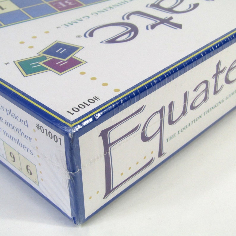 Equate. the Equation Thinking Game. Factory Sealed From 1996 - Etsy