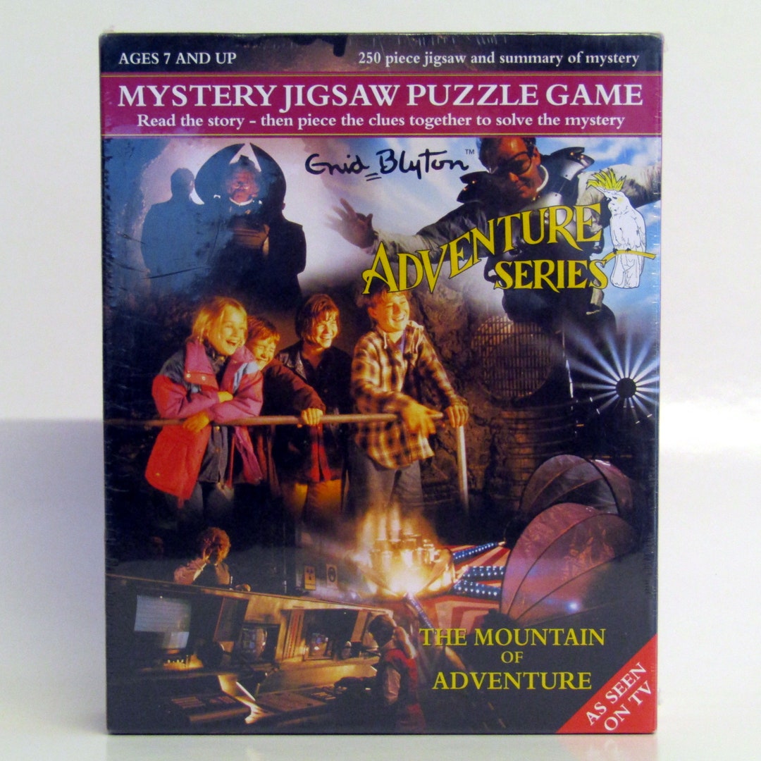Enid Blyton the Mountain of Adventure Mystery Jigsaw Puzzle Game ...