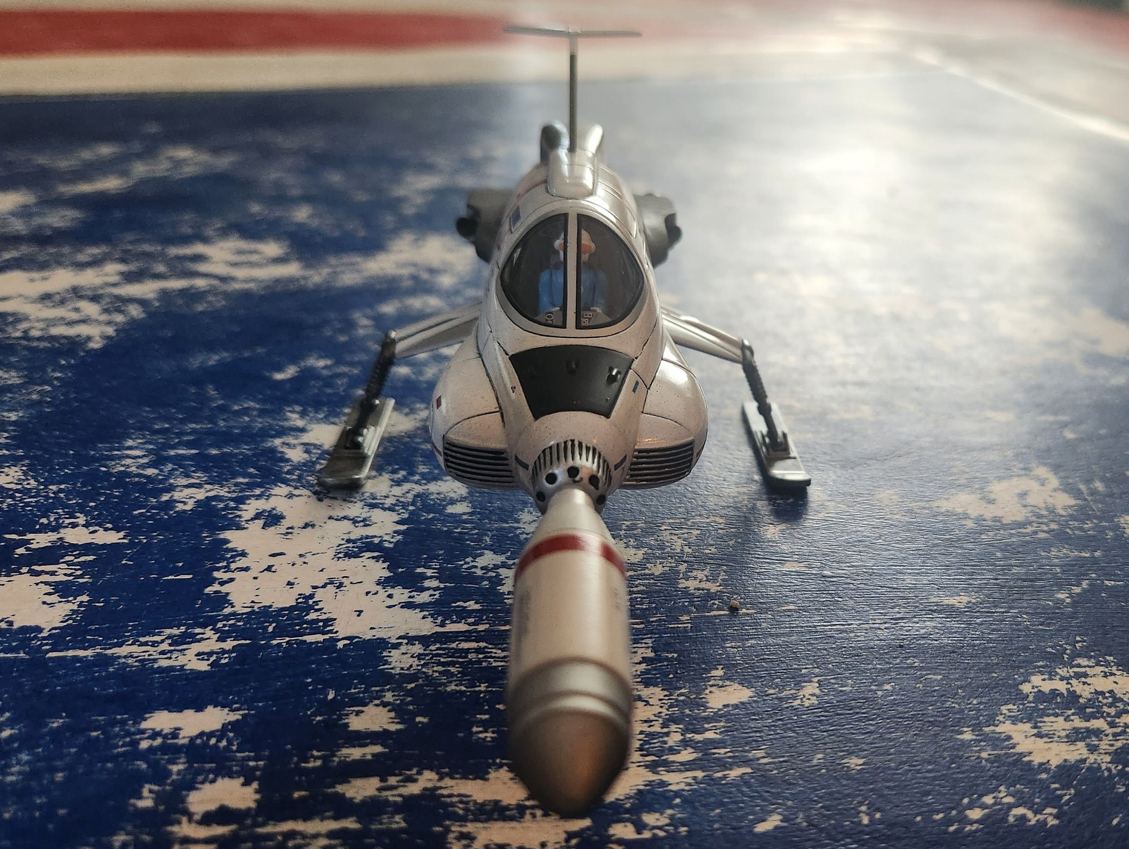 Gerry Anderson UFO S.H.A.D.O. Moonbase Interceptor With UFO Saucer Die ...