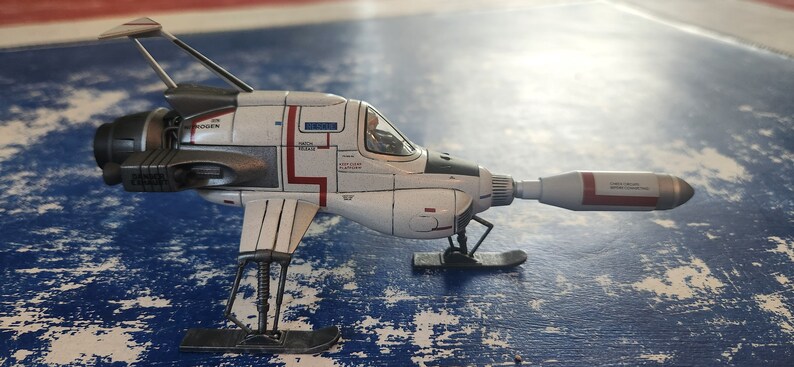 Gerry Anderson UFO S.H.A.D.O. Moonbase Interceptor With UFO Saucer Die ...