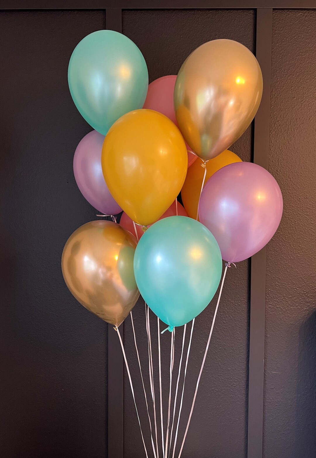 Balloon Bouquet 11 Groovy Balloons Two Groovy - Etsy