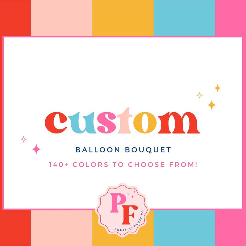 Helium Balloons With Ribbon - Etsy
