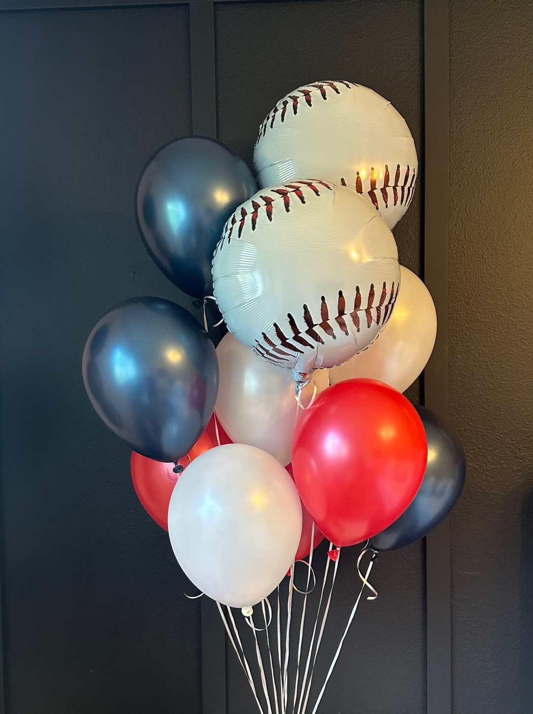 Baseball Balloons, Baseball Birthday Balloons, Batter Up, MVP, Rookie ...