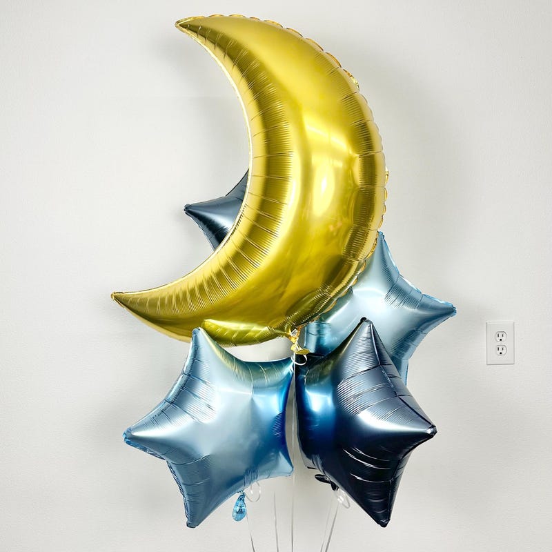 Moon Balloon - Etsy