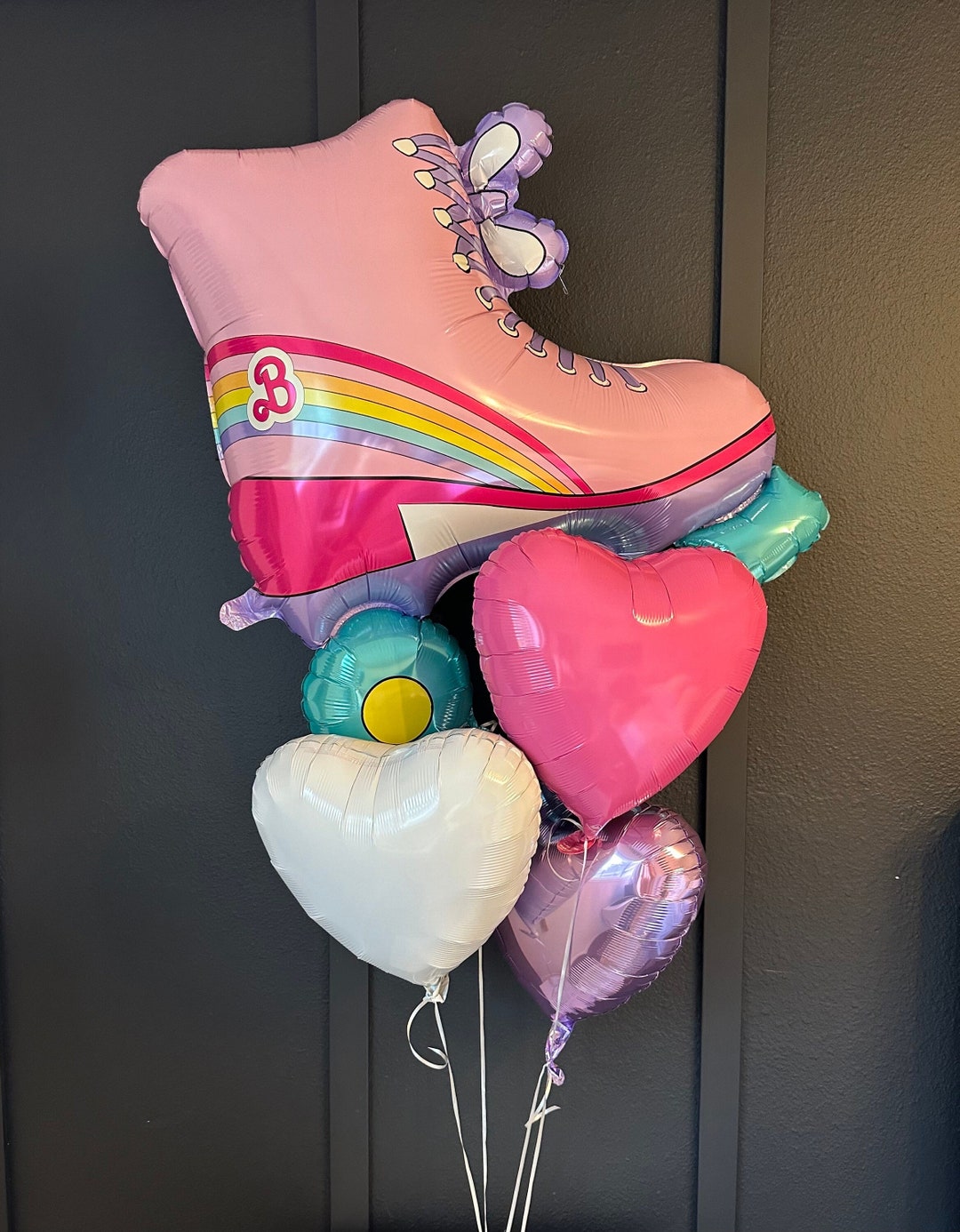 Barbie Balloons, Barbie Balloon Bouquet, Roller Blade Barbie, Come on ...