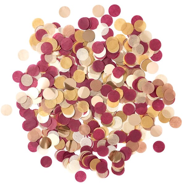 Rose Gold Confetti - Etsy