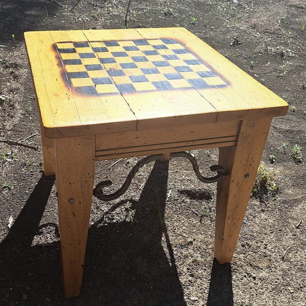 Square Game Table - Etsy