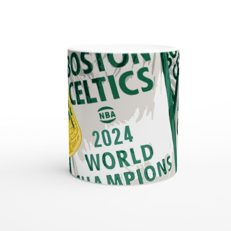 Boston Celtics Championship White 11oz Ceramic Mug - Etsy