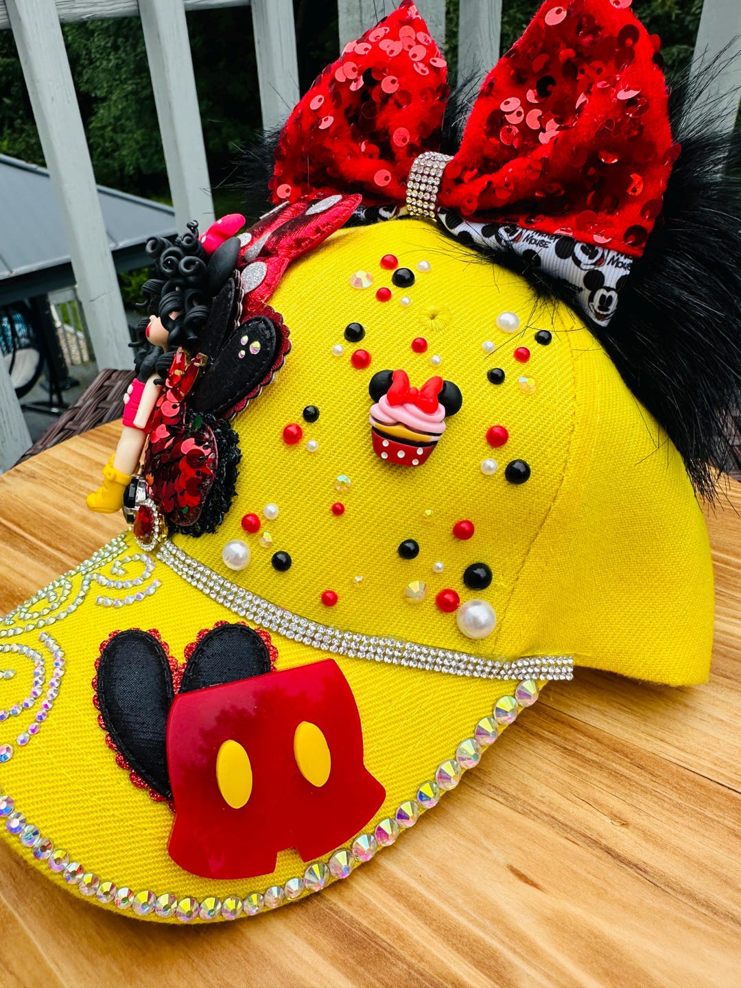 Decorated Hats for Girls Inspired by the Most Famous Mouse in the World ...