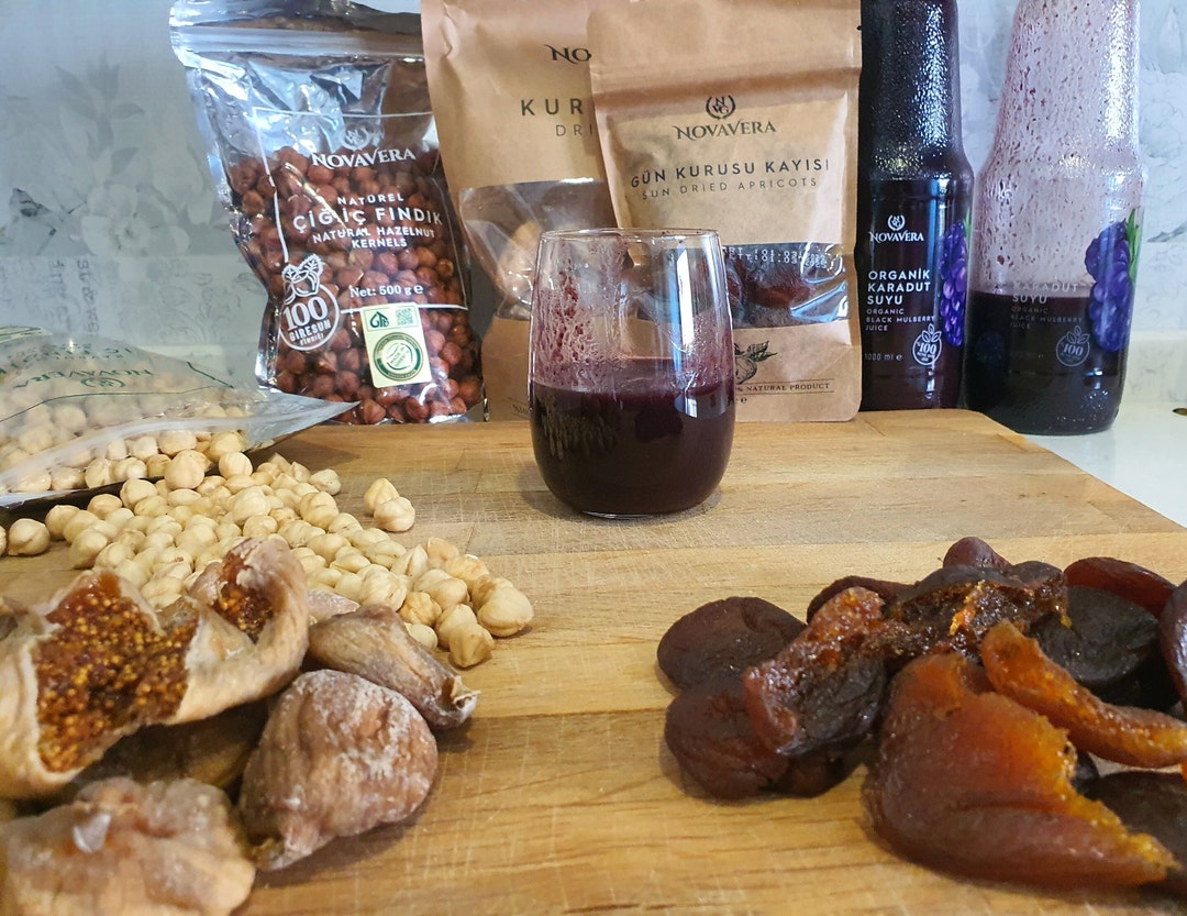 Organic Mulberry Juice, Natural Mountain Figs, Sun Dried Apricots ...