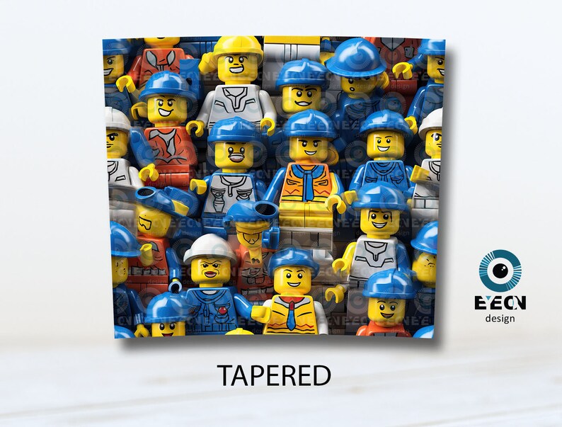 Lego_men_2 20 Oz Skinny Tumbler Seamless Sublimation Design - Etsy ...