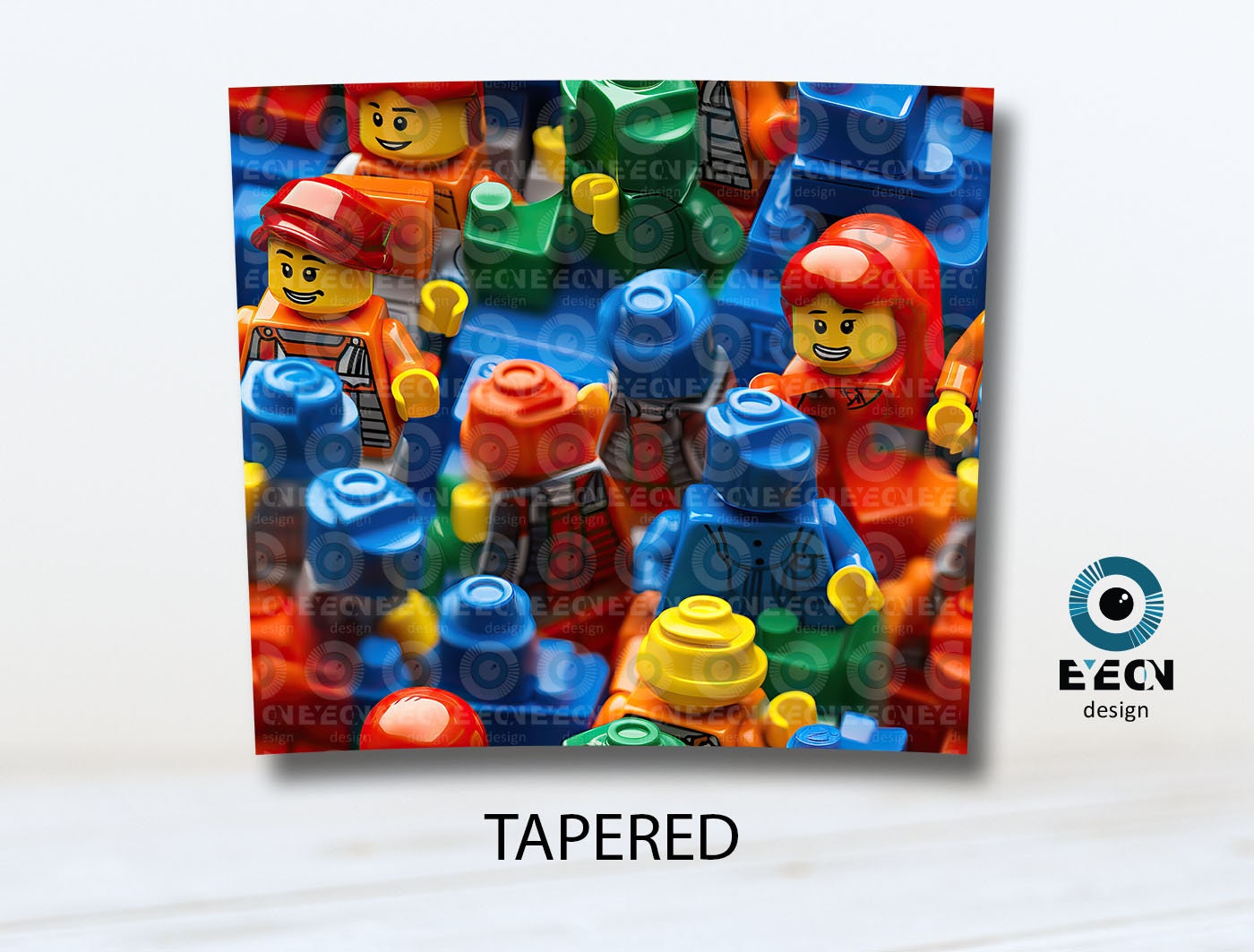 Lego_men_1, 20 Oz Skinny Tumbler Seamless Sublimation Design, Straight ...