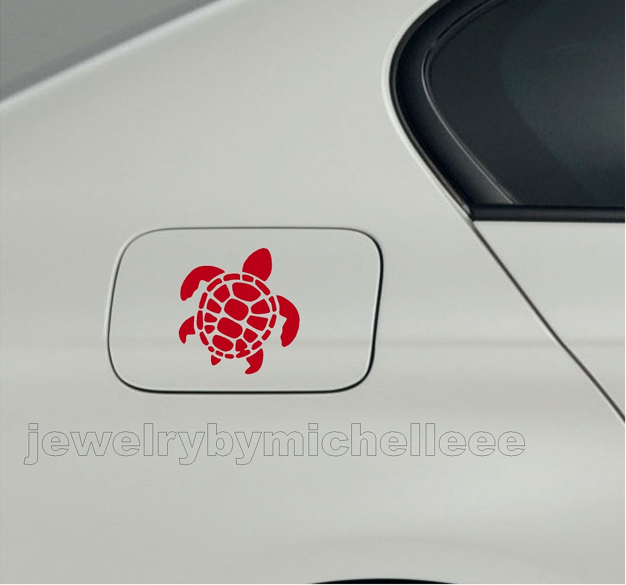 Sea Turtle Vinyl Decal Sticker, Car,window, Laptop, Beach Day Logo Set ...