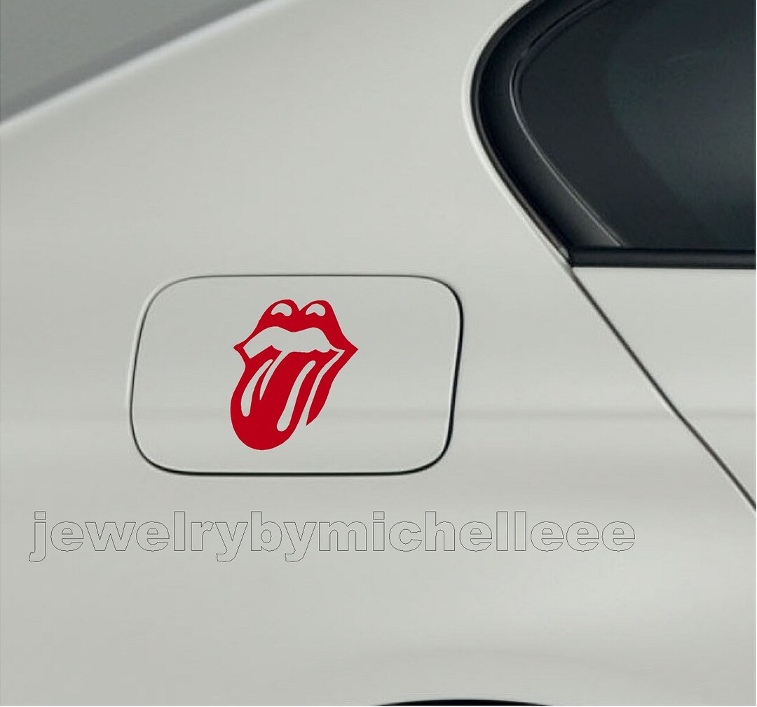 Lips Tongue Out Vinyl Decal Sticker, Car,window, Laptop, Gift Set Logo ...