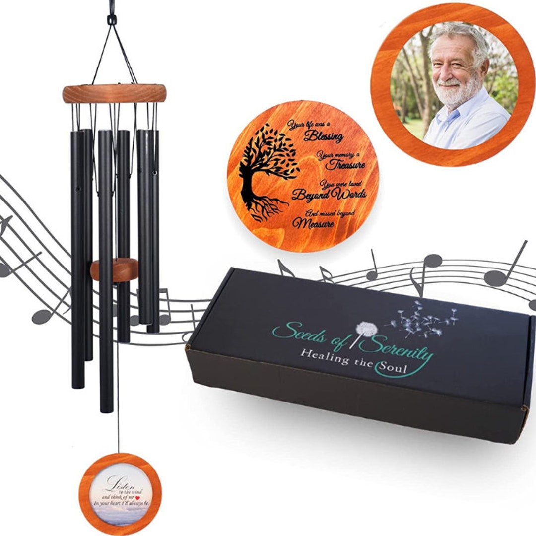 Memorial Wind Chimes, Sympathy Gifts for Loss of A Loved One ...