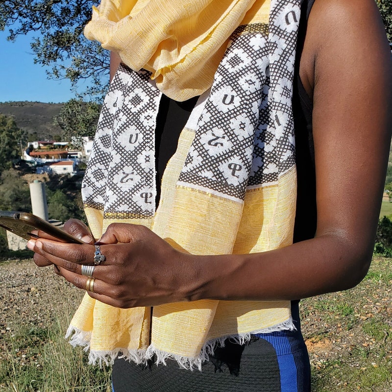 Ethiopian Scarf - Etsy UK