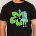 Tropicalcore Waifu Shirt Lime Edition, Tropical Clothes, Anime Girl ...