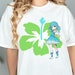 Tropicalcore Waifu Shirt Lime Edition, Tropical Clothes, Anime Girl ...