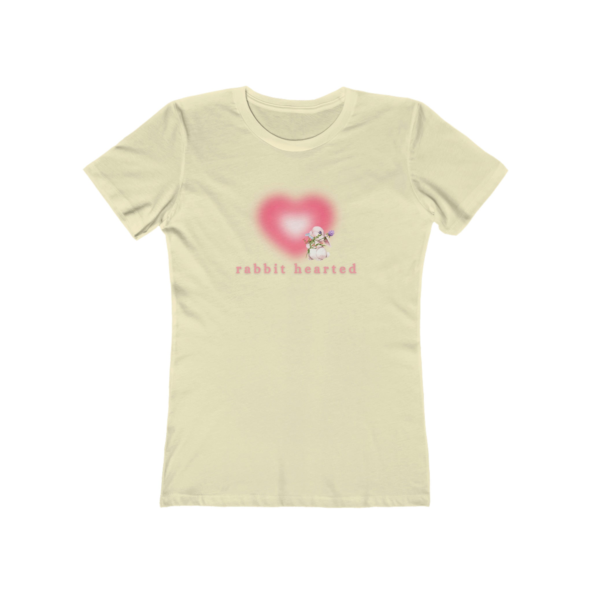 Rabbit Hearted Vintage Shirt, Kawaii, Coquette, Y2k Clothing, Trendy ...